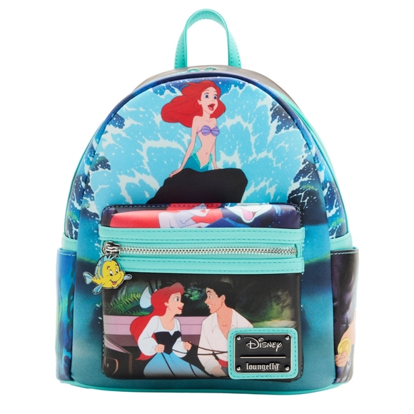 Loungefly | Bags | Disney Princess Scenes The Little Mermaid Mini ...